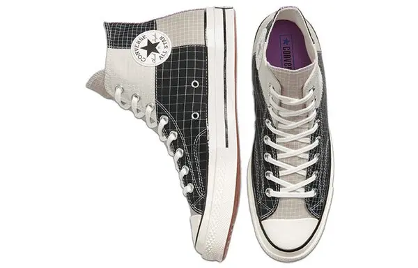 CONVERSE Chuck 70 Hi Quad Ripstop - Black/sail