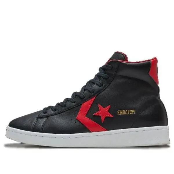 CONVERSE Chuck Taylor All Star Pro Leather Mid Sneakers - Black