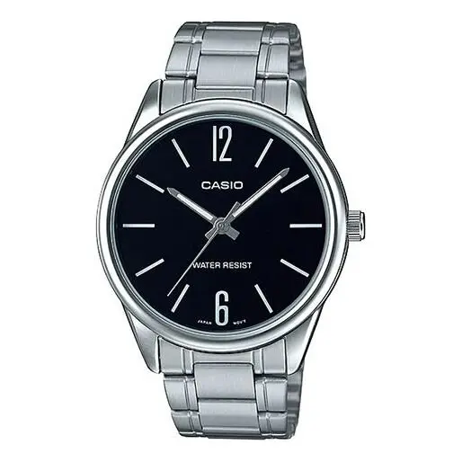 Casio Quartz Stainless Steel Analog Watch - Silver