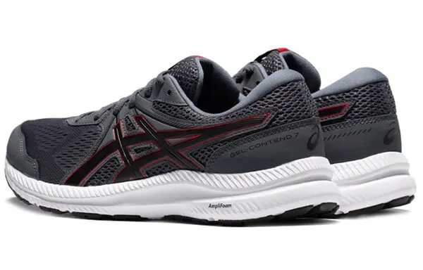 Asics Gel-contend 7 'carrier Grey Classic Red - Grey/red