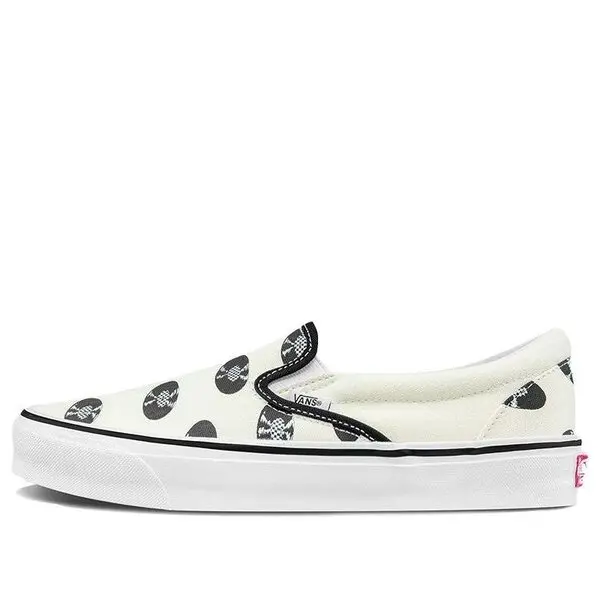 VANS Wacko Maria X Og Classic Slip-on Lx Records - White