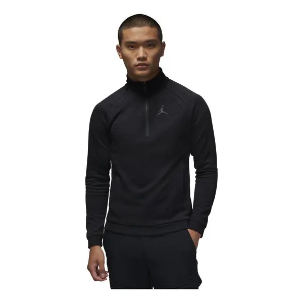 JORDAN Sport Golf Half-zip Top - Black