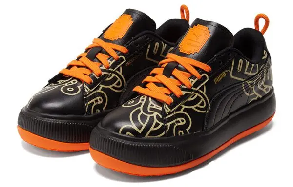 PUMA Pronounce X Suede Mayu "black Orange