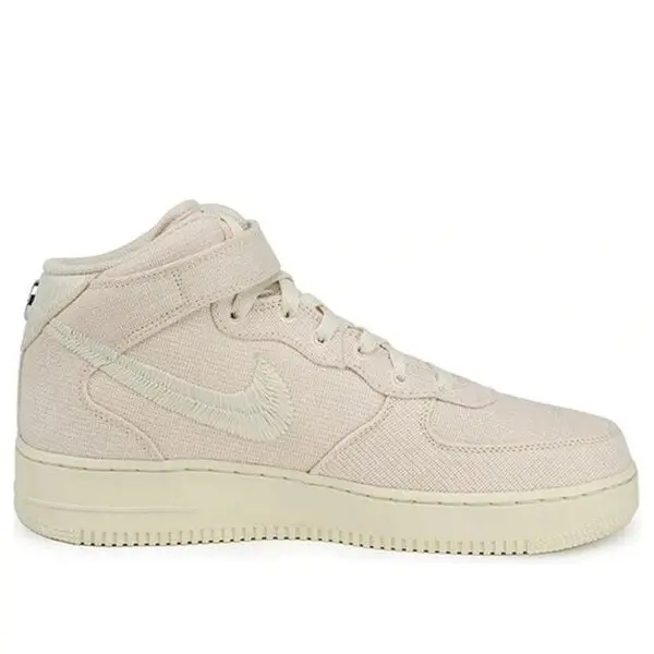 Nike X Stussy Air Force 1 Mid 'fossil