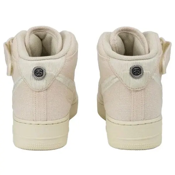 Nike X Stussy Air Force 1 Mid 'fossil