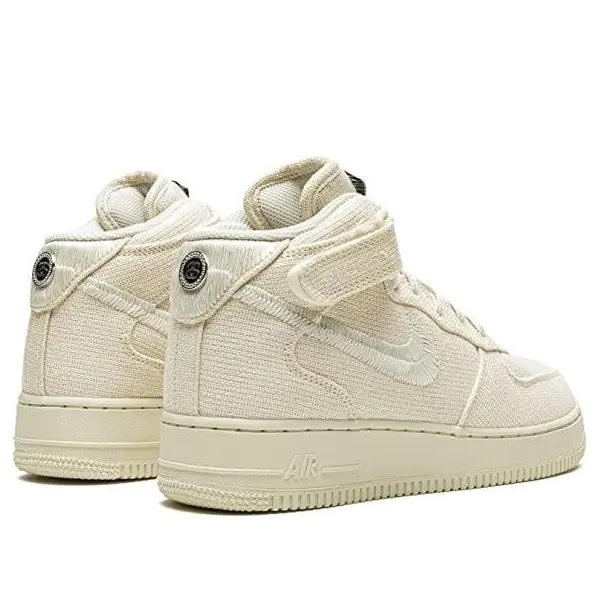 Nike X Stussy Air Force 1 Mid 'fossil