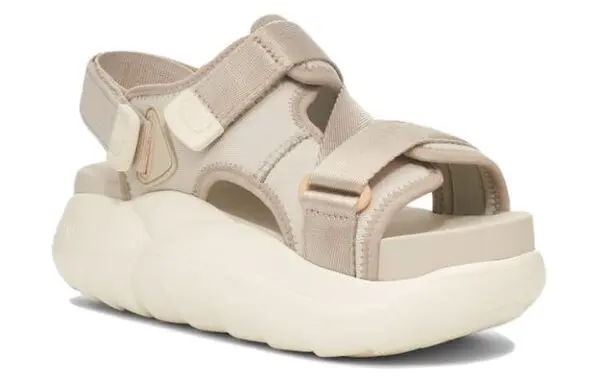 UGG La Alto Cross Strap Sandals - Beige