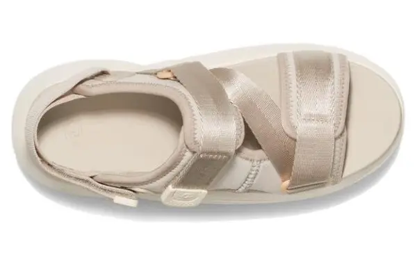 UGG La Alto Cross Strap Sandals - Beige