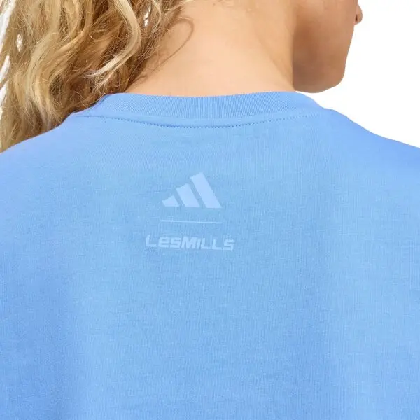 Adidas X Les Mills Movers Graphic T-shirt - Blue Fusion