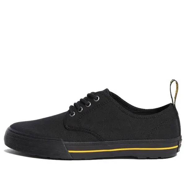Dr. Martens Pressler Canvas Lace-up Sneakers - Black