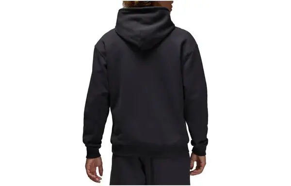 JORDAN Wordmark Fleece Hoodie - Black