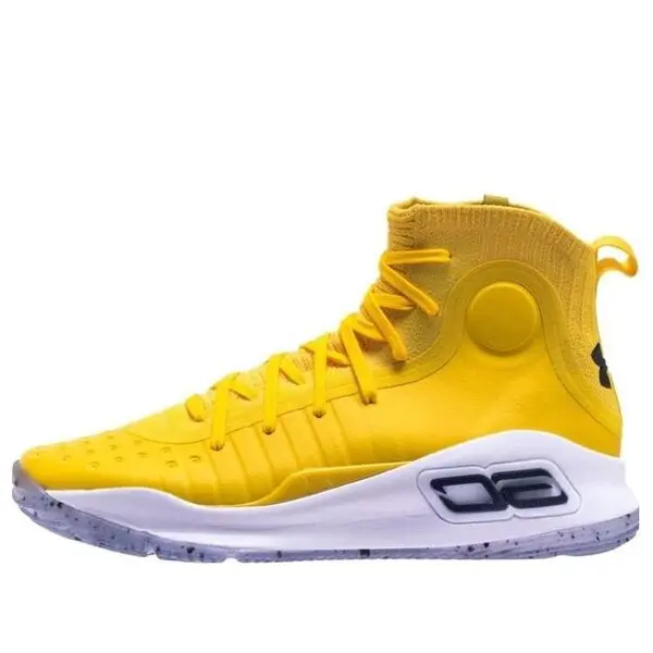 Under Armour Curry 4 'cal' Basketball Shoe - Yellow
