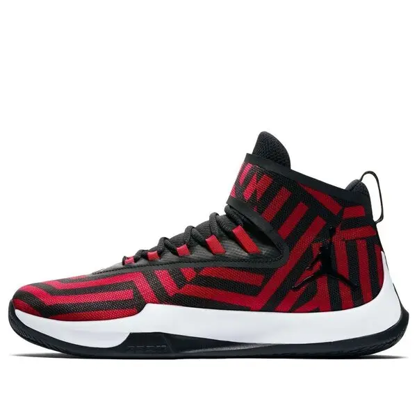 JORDAN Fly Unlimited 'bred' High Top Sneakers - Red/black