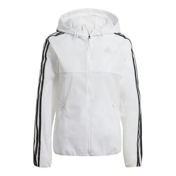Adidas Windbreaker Jacket - White