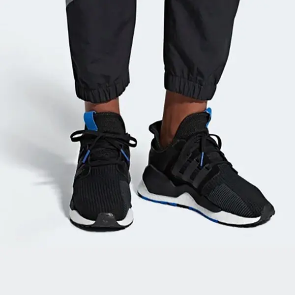 Adidas Eqt Support 91/18 "alphatype" Sneakers - Cblack/cblack/blubir