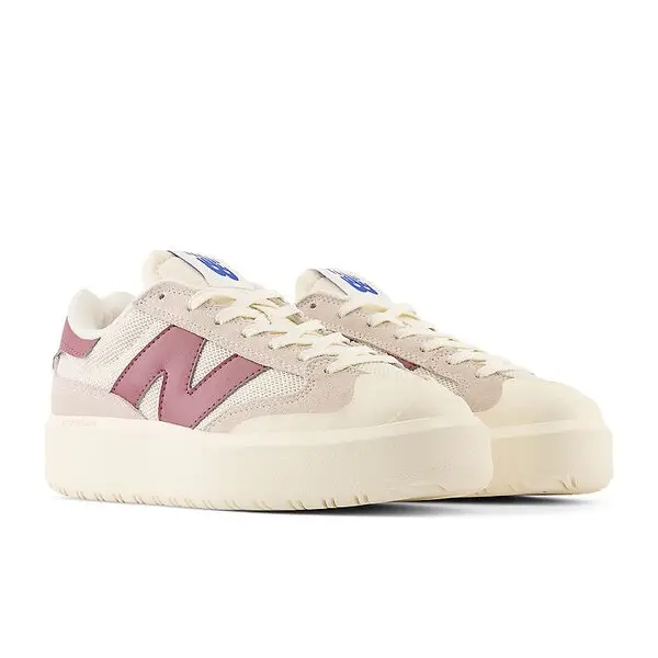 NEW BALANCE Ct302 Sneakers - White/beige/red