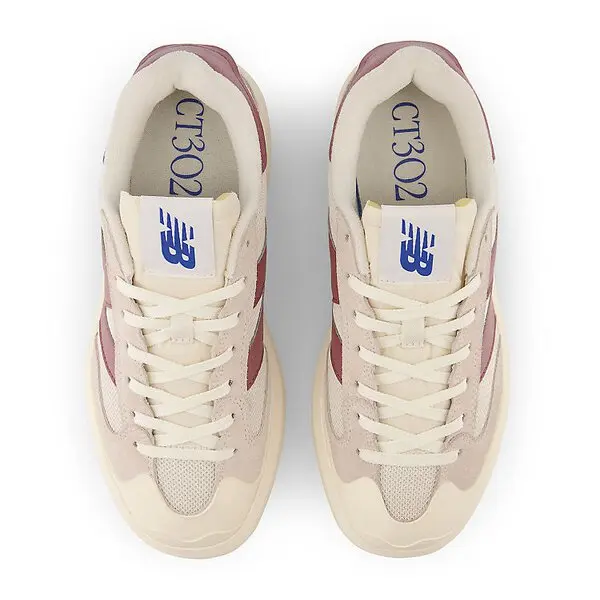 NEW BALANCE Ct302 Sneakers - White/beige/red