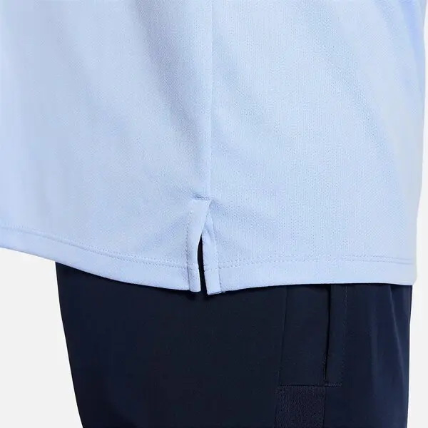 Nike Dri-fit Uv Miler Short-sleeve Running Top - Blue