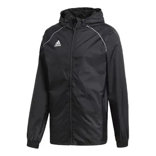 Adidas Core 18 Rain Jacket - Black/white