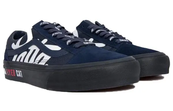VANS Patta X Old Skool Vlt Lx "mean Eyed Cat Salute" Sneakers - Blue