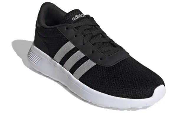 Adidas Lite Racer Sneakers - Black/silver/white