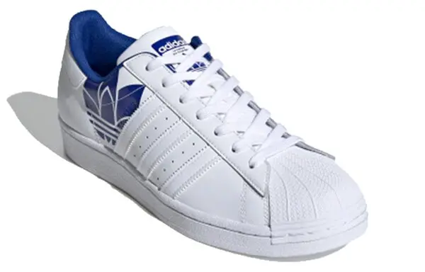 Adidas Superstar Trefoil Print Royal