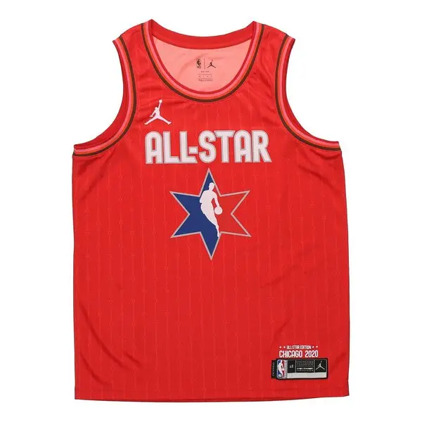 JORDAN Nba All-star Edition Swingman Basketball Jersey - Red