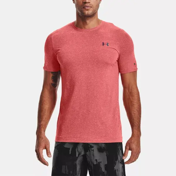Under Armour Rush Seamless Training Sports Round Neck Short Sleeve