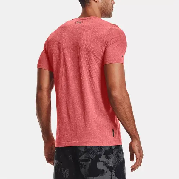 Under Armour Rush Seamless Training Sports Round Neck Short Sleeve