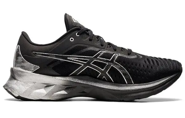 Asics Novablast Low Top Athletic Sneakers - Black