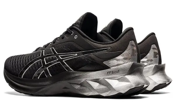 Asics Novablast Low Top Athletic Sneakers - Black