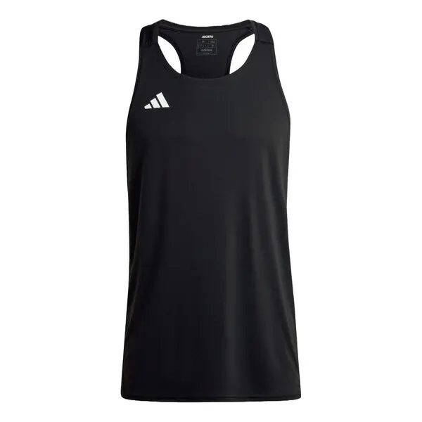 Adidas Adizero Essentials Running Singlet - Black