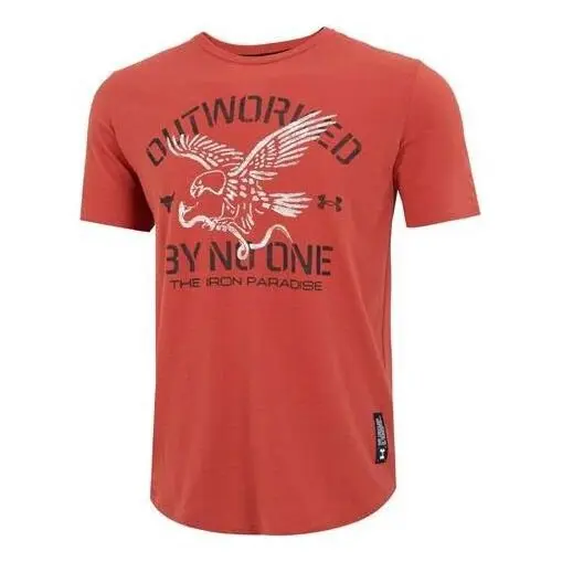 Under Armour Project Rock Outworked T-shirt - Red