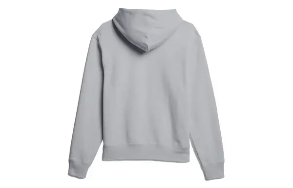 Adidas Originals X Pw Basics Hooded Sweater With Embroidered Monogram - Light Gray