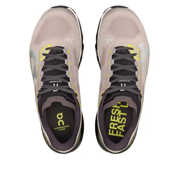 On Cloudmonster Hyper Sneakers - Fade/lime