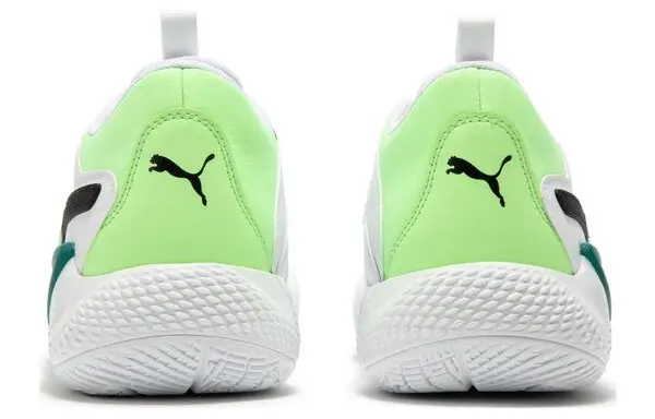 PUMA Court Rider Chaos Sneakers - White/fizzy Lime