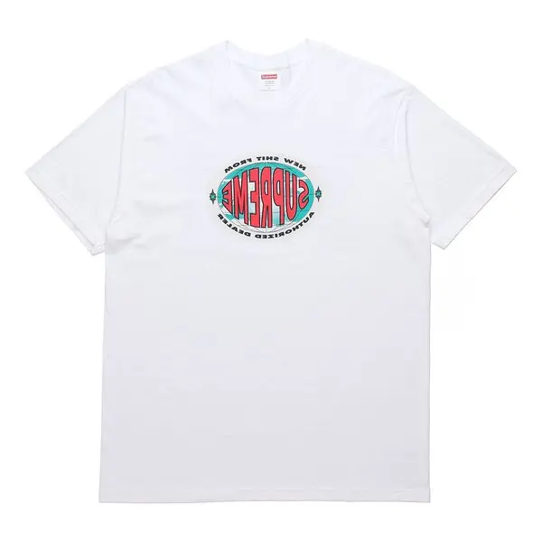 Supreme Fw19 Week 1 New Shit Tee Logo Tee - White