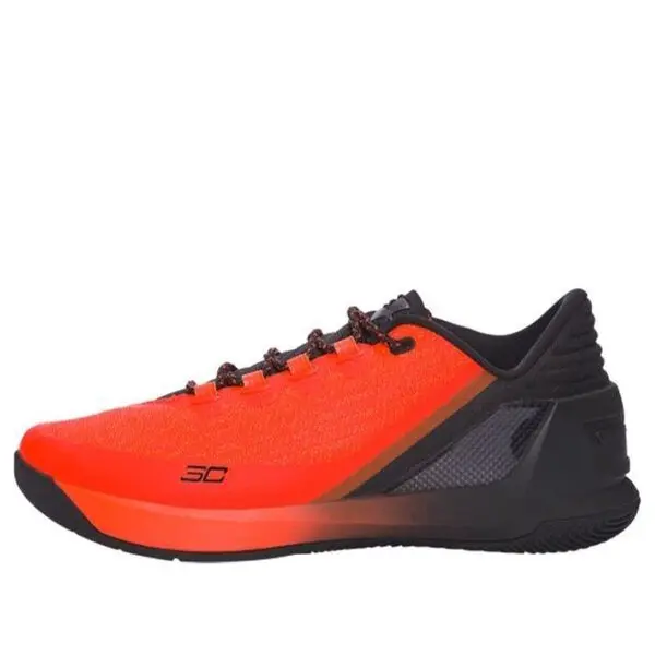 Under Armour Curry 3 Low "phoenix Fire" Basketball Shoes - Orange