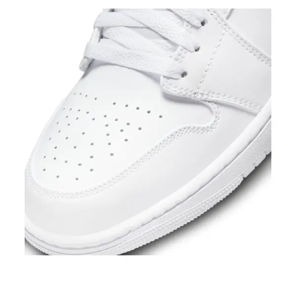 JORDAN 1 Mid "triple " Sneakers - White