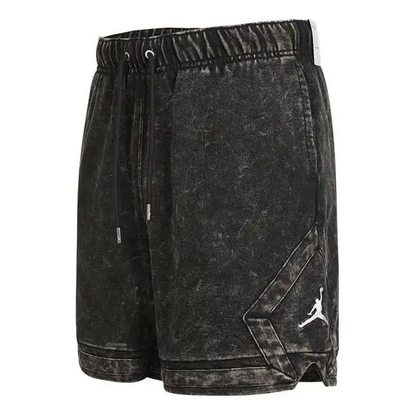 Nike Essentials Logo Printing Drawstring Straight Shorts Black - Default Color