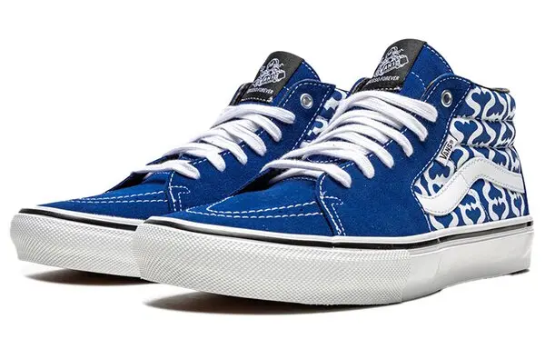 VANS Supreme X Grosso Mid "monogram S Royal - Blue