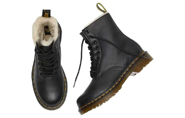 Dr. Martens 1460 Faux Fur Lined Boots
