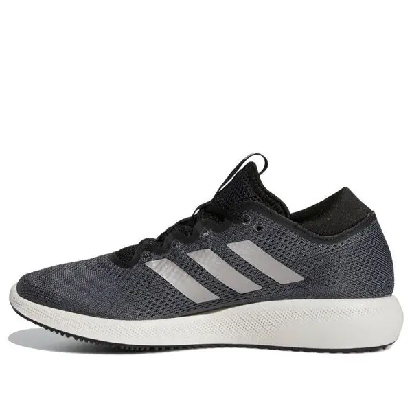 Adidas Edge Flex Running Shoes - Gray/black/silver