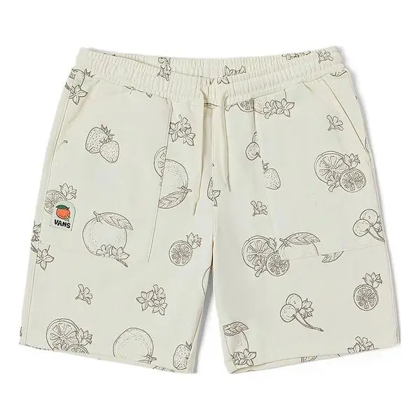 VANS Graphic Knit Shorts - White