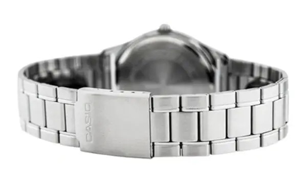 Casio Stainless Steel Analog Watch With Link Bracelet - Silver