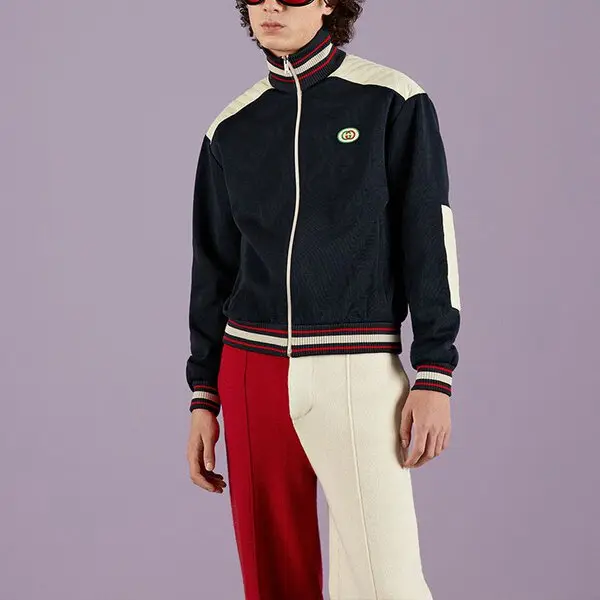 Gucci Cotton Jersey Zip Jacket