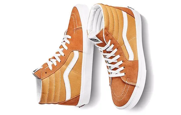 VANS Sk8-hi Lx High Top Sneakers - Yellow