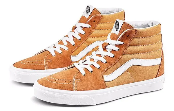 VANS Sk8-hi Lx High Top Sneakers - Yellow