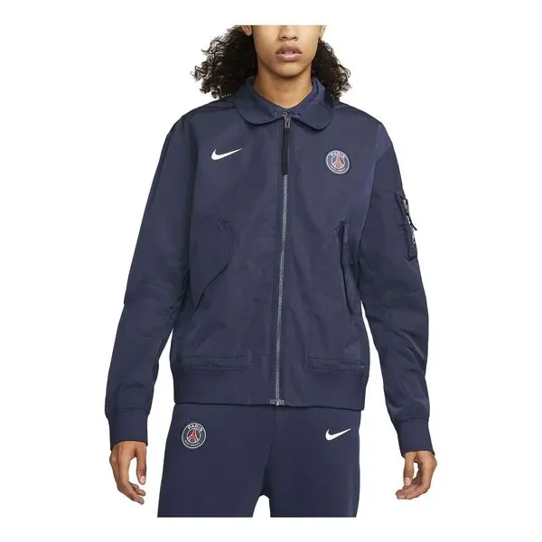 Nike Paris Saint-germain Unlined Bomber Jacket - Navy