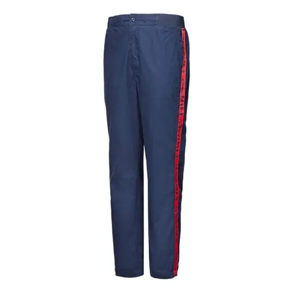 CONVERSE Star Chevron Wordmark Woven Pants Asia Sizing - Navy